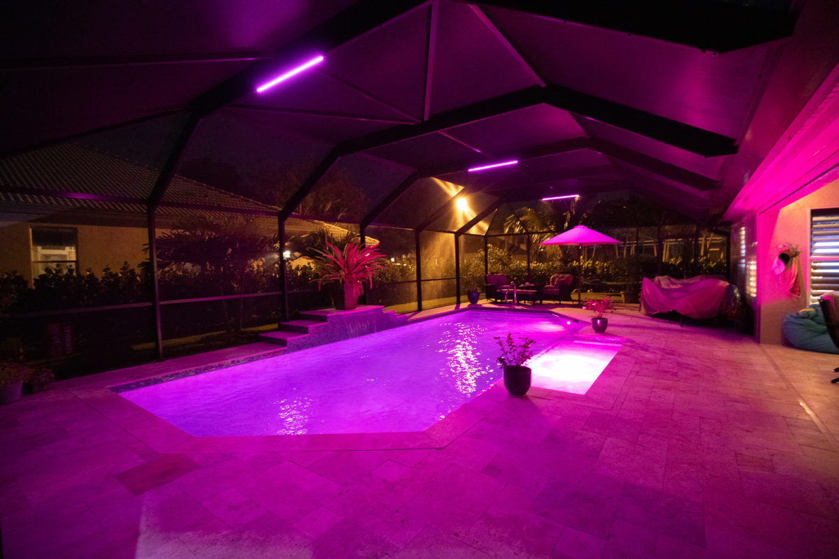 LED LIGHTING FOR LANAI & POOL ENCLOSURES | Pool lighting in Southwest ...